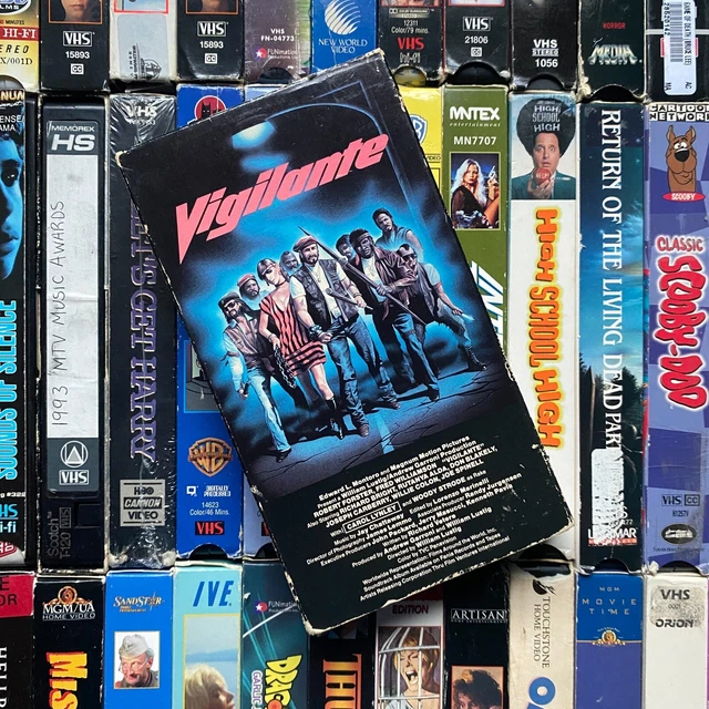 VIGILANTE VHS, 1983 Vestron Video Rated R 90mins Acton Crime £59.06 ...