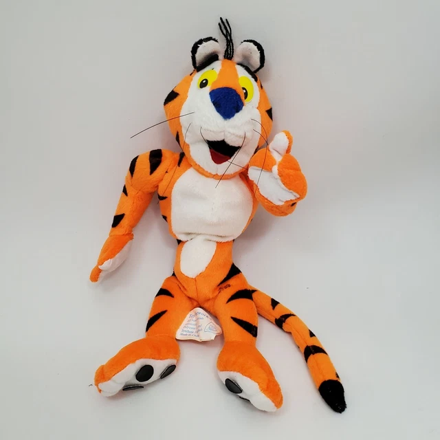 KELLOGGS FROSTED FLAKES Tony the Tiger Stuffed Animal Bean Bag Plush ...