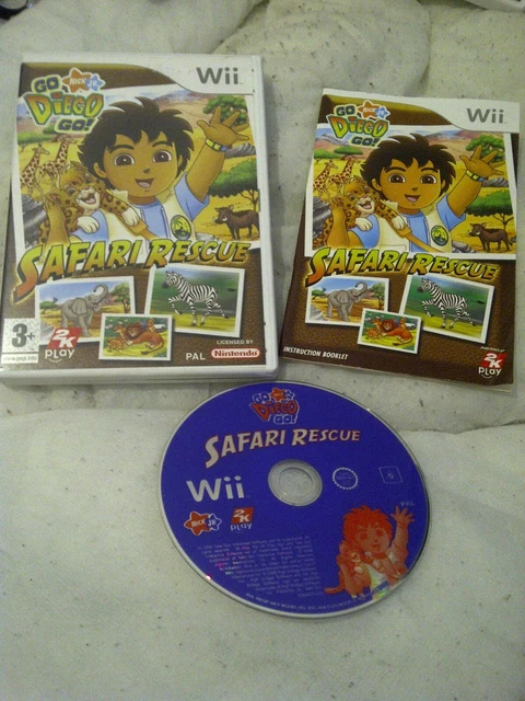 NINTENDO WII GO Diego Go: Safari Rescue. PAL A, Video Game £4.00 ...