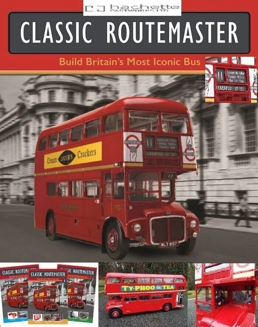 BUILD THE CLASSIC hachette ROUTEMASTER BUS, issues 39 - 110 (sealed) £ ...