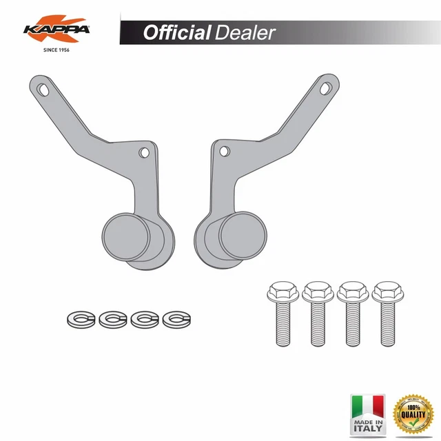 KAPPA LS8203K SUPPORTS Tubulaires Pour Spots KS310 KS322 Moto Guzzi ...