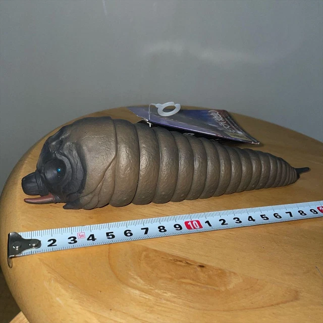 2018 BANDAI MOTHRA Larva 9" long Figure from Godzilla vs mothra Movie ...