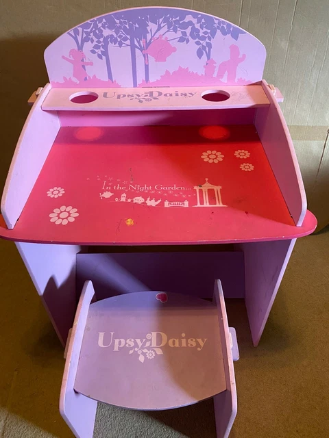 IN THE NIGHT Garden Upsy Daisy Desk and Chair Set £5.00 - PicClick UK