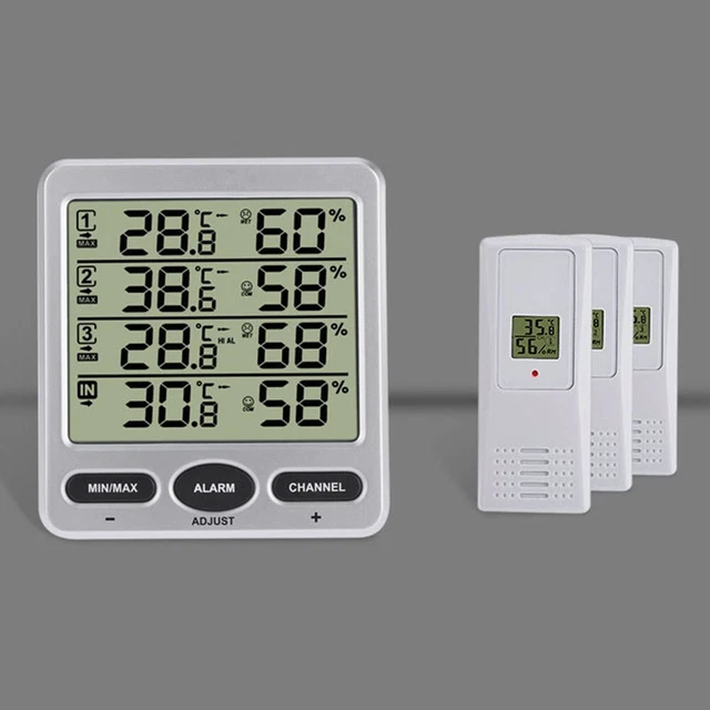 STATION M??T??O SANS fil am??lior??e pour un suivi pr??cis de la temp??rature et EUR 49,15 ...