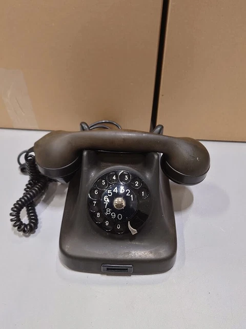 VINTAGE ROTARY DIAL Telephone - Used, Working, No Accessories £33.10 ...