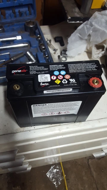 HAWKER GENESIS ENERSYS 12v Battery Sealed Lead Acid Jet ski Jump ...