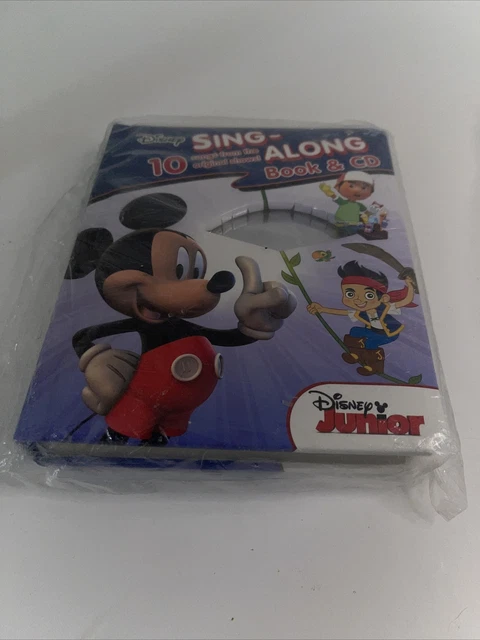 DISNEY SING ALONG Book with CD 10 Songs from Original Shows New £6.79 ...