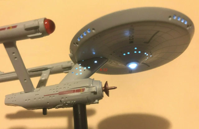 STAR TREK LIGHT up USS Enterprise NCC 1701 ship classic TOS original ...