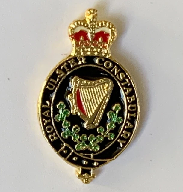 VINTAGE ROYAL ULSTER Constabulary (RUC) Enamel Badge. X10 51 £7.50 ...