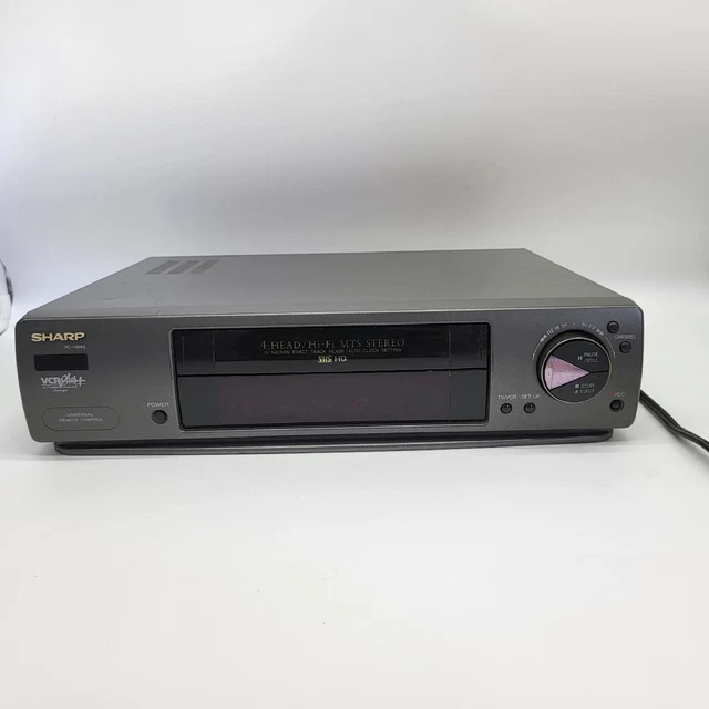 SHARP VC-H954U VCR VHS Video Player Recorder - No Remote $15.50 - PicClick