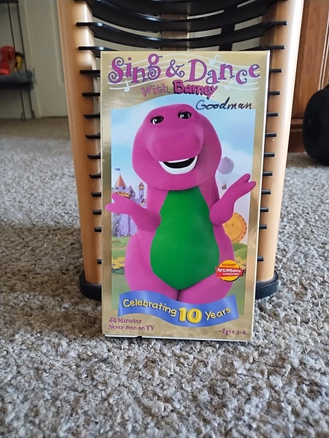 VINTAGE VHS SING And Dance With Barney £13.13 - PicClick UK