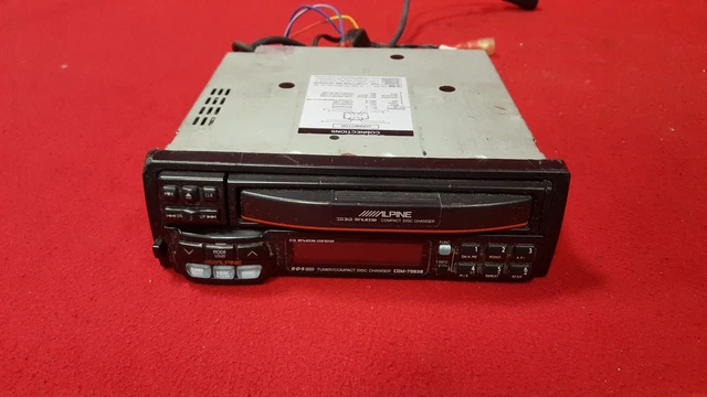 ALPINE CDM 7983 R Radio Youngtimer Auto d'epoca EUR 89,99 - PicClick IT