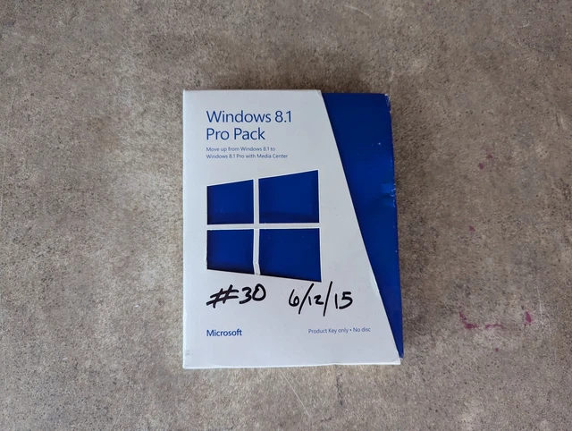 MICROSOFT WINDOWS 8.1 Pro Pack Product Key Only W1-6 $29.72 - PicClick