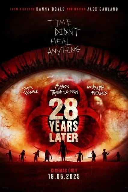 28 YEARS LATER Cinema Film Horror Poster 2025 A5 A4 A3 Super High ...