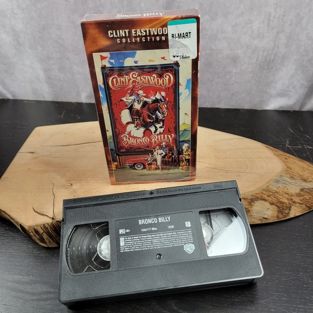 BRONCO BILLY VHS Clint Eastwood Sondra Locke Warner Home Video Rated PG ...