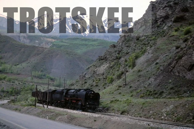 35MM SLIDE TCDD Turkish Railways Steam Loco 56118 1984 Original £5.50 ...