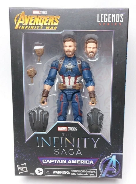 HASBRO MARVEL LEGENDS Infinity Saga Avengers Endgame Captain America 6 ...