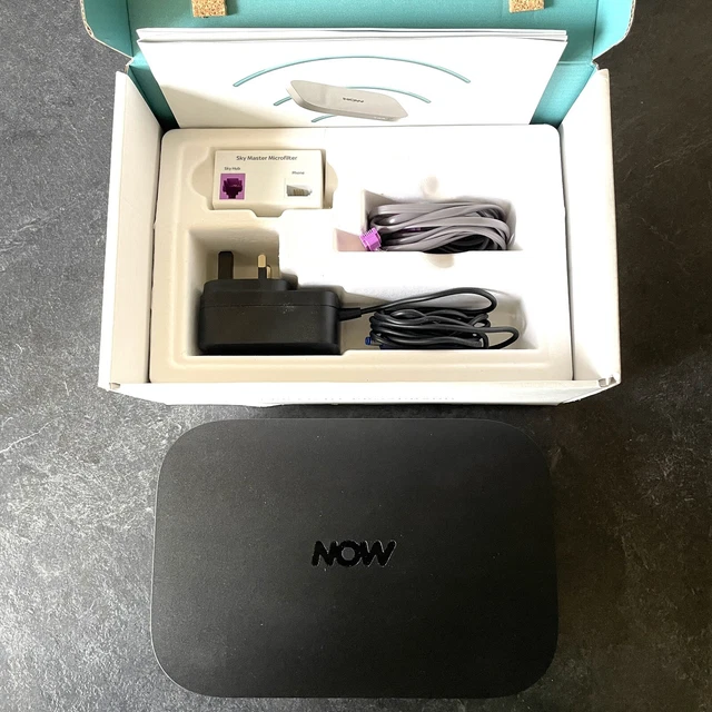 NOW TV HUB 2 Wireless Dual-Band Wi-Fi Broadband Router NR801 £3.36 ...