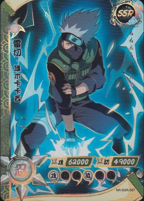 KAYOU NARUTO TCG - Kakashi Hatake NR-SSR-087 - Holo - Full Art - Chinesisch EUR 2,79 - PicClick DE