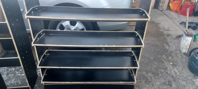 FORD TRANSIT CUSTOM Short Wheel Base Van Racking Tool Storage Fully ...