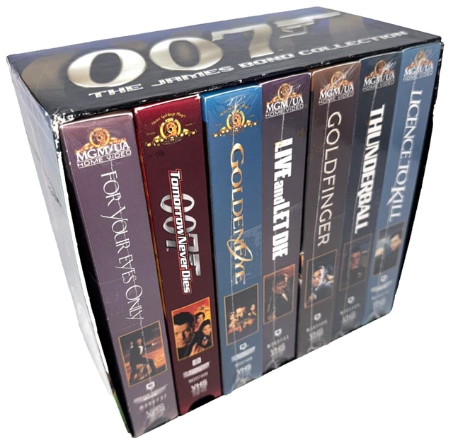 007 THE JAMES Bond Collection Vol. 1 (VHS, 1999, 7-Tape Set) £27.75 - PicClick UK