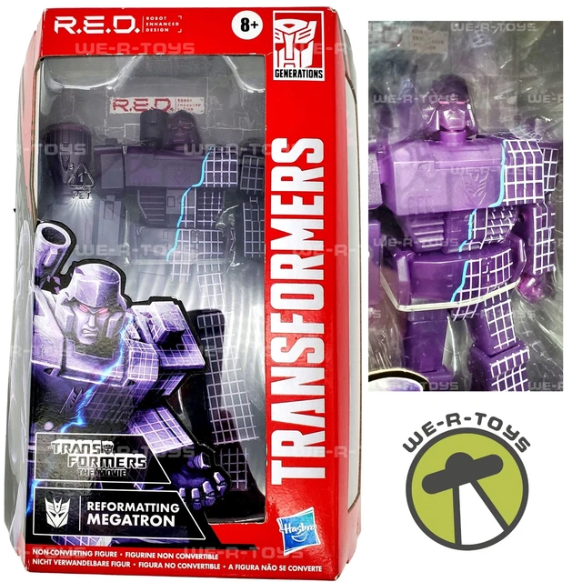 TRANSFORMERS THE MOVIE R.E.D. Reformatting Megatron Action Figure ...