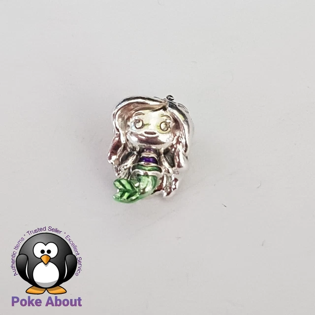 PANDORA DISNEY THE Little Mermaid Ariel Character Charm 799508C01 p739 ...
