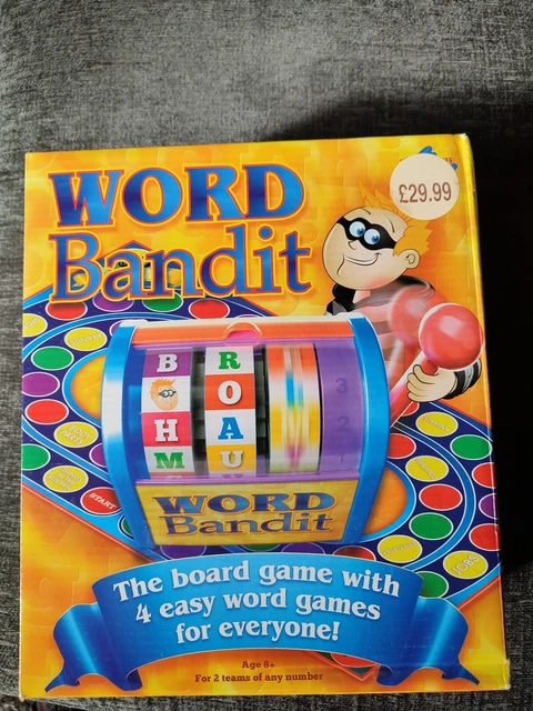 WORD BANDIT BOARD GAME BY DRUMMOND PARK Ages 8+ Brand New in Original ...