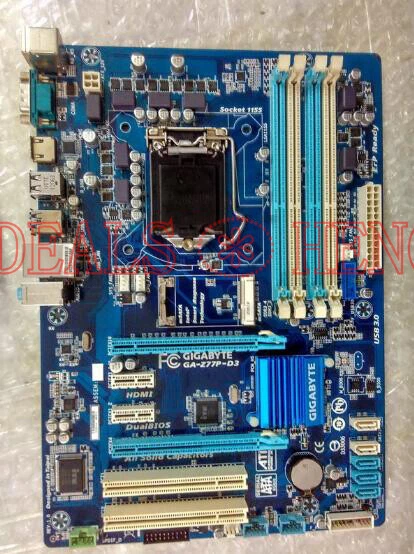 ONE GIGABYTE GA-Z77P-D3 Intel LGA 1155 DDR3 Motherboard USB3.0 Z77 £124 ...