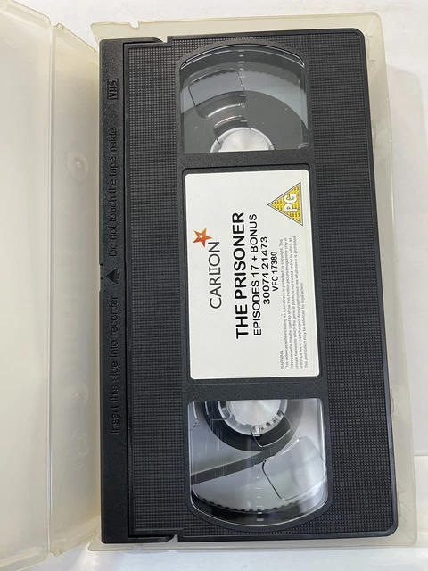 THE PRISONER VHS Carlton Video Patrick McGoohan Fall Out Episode 17 ...