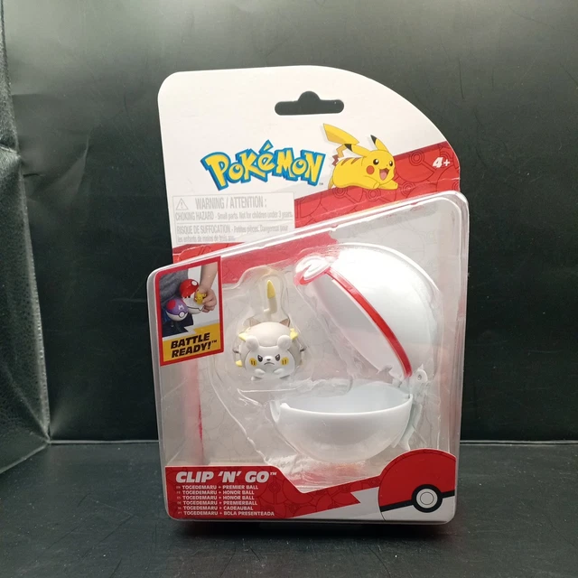 POKEMON CLIP 'N' Go Togedemaru and Poke Ball. Official New & Sealed F ...