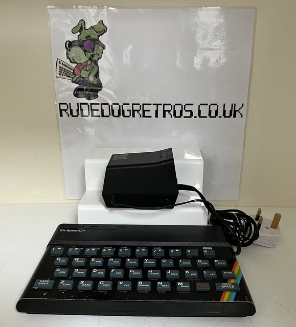 SINCLAIR ZX SPECTRUM 48K chiave in gomma con mod video composito e ...