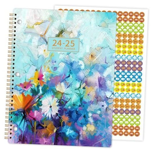 STUDENT PLANNER 2024-2025 - School Planner 2024-2025 from August Light ...