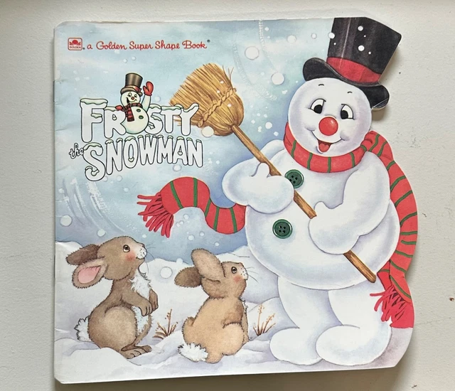 CHILDREN'S BOOK : FROSTY the SNOWMAN - Super Shape Book $7.50 - PicClick CA