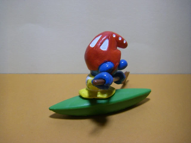 40502 KANUFAHRER SCHLUMPF Schleich Peyo W. Germany Schlümpfe Smurfs EUR ...