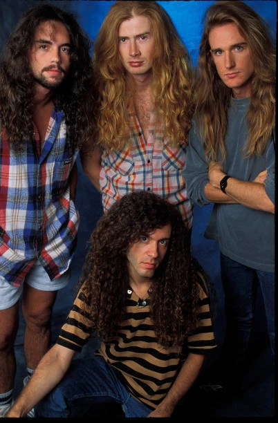 MEGADETH BAND SINGER Performing Megadeth 1990s Old Music Photo 6 $9.00 ...