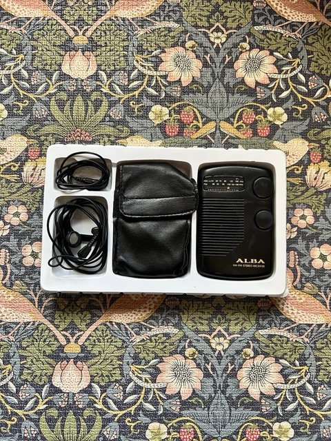 ALBA AM-FM STEREO Receiver portable radio £10.80 - PicClick UK