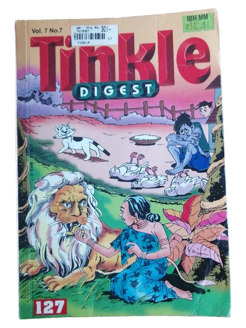 TINKLE DIGEST FUMETTO vol. 7 n. 7 India Book House libro tascabile ...