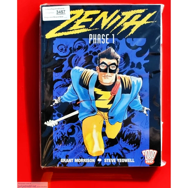 ZENITH PHASE 1 BANNED 2000AD British Graphic Novel Comic Book Issue UK ...