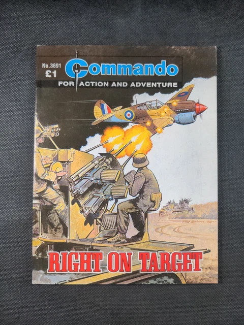 Commando Comic Issue Number 3691 Right On Target Eur 514 Picclick It 