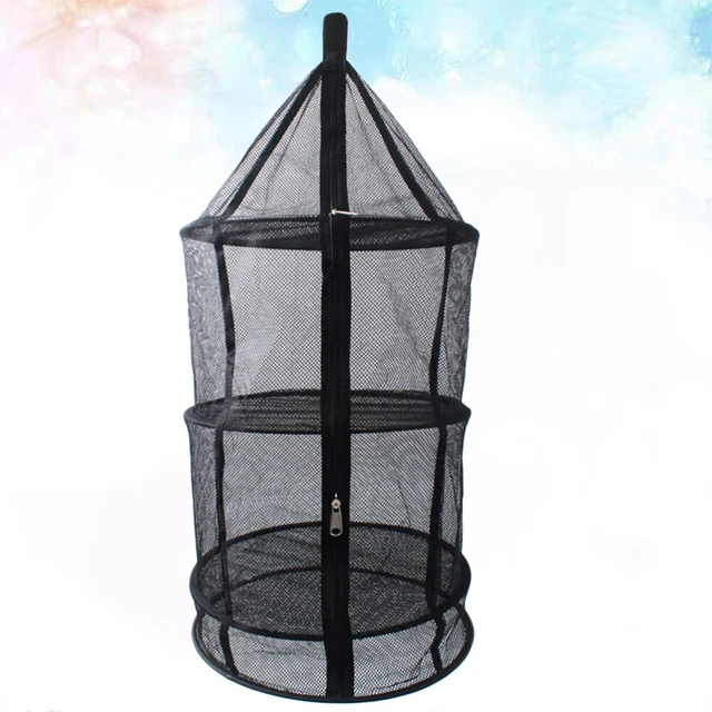 MESH DRYING NET Mesh Collapsible Hanging Dryer Hanging Drying Net £14. ...