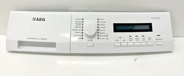AEG WASHING MACHINE L75480WD Pcb AND PANEL Configured PNC 914605605 00 ...