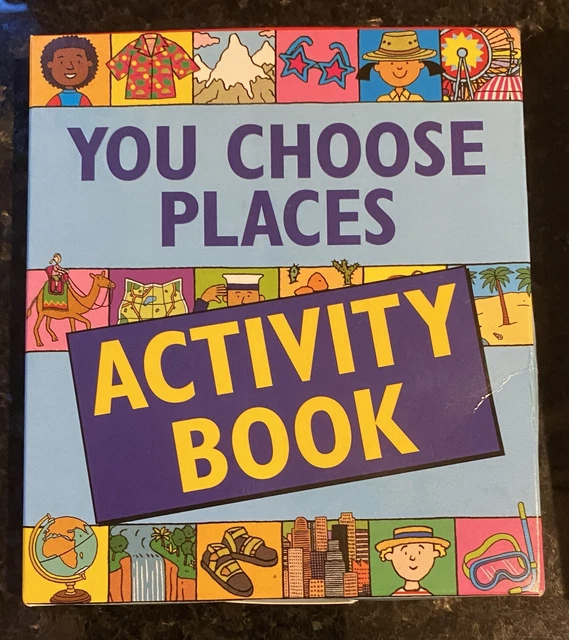 MCDONALD'S HAPPY MEAL Toys UK 2025 You Choose Places Activity Book £1. ...