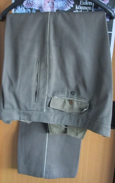 DDR NVA / Uniform-Jacke - Feldspange und Uniform-Hose Major ...