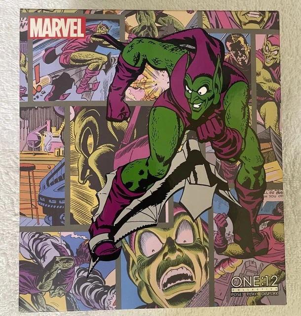 FIGURINE MEZCO TOYZ One:12 Collective Marvel Spider-Man Green Goblin ...