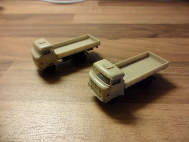 W 50 LKW Pritsche DDR Transporter grau TT? 55 mm Länge EUR 15,00 ...
