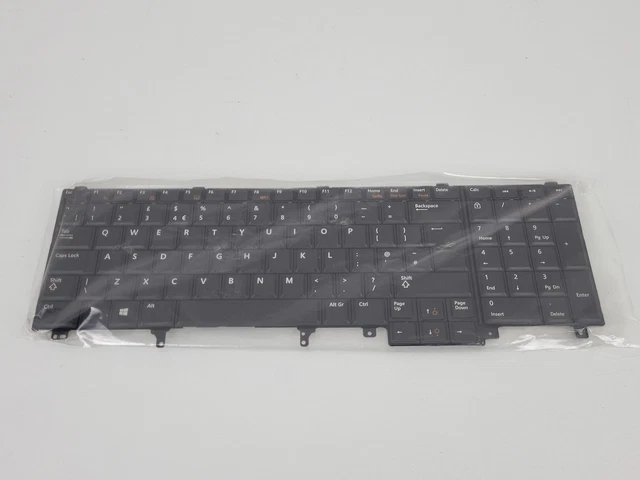 DELL PRECISION LATITUDE Laptop UK QWERTY Keyboard 0FVGWN FVGWN ...