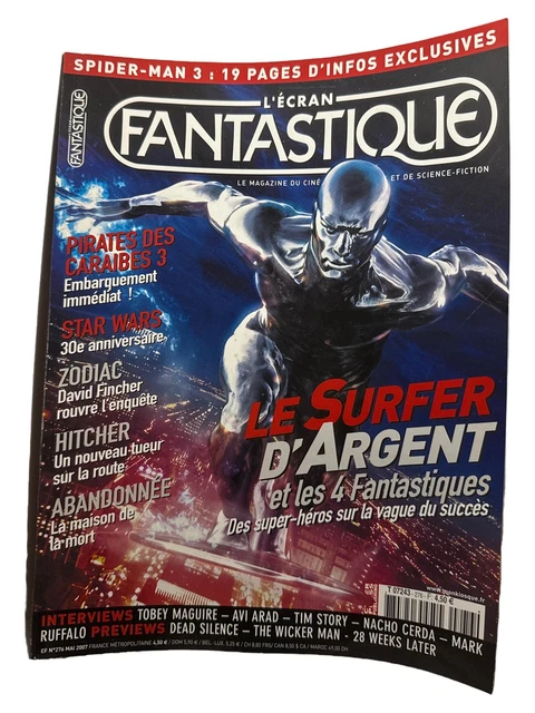 MARKENLOS L'ÉCRAN FANTASTIQUE N°276 Silver Surfer Spider-Man Revue EUR ...