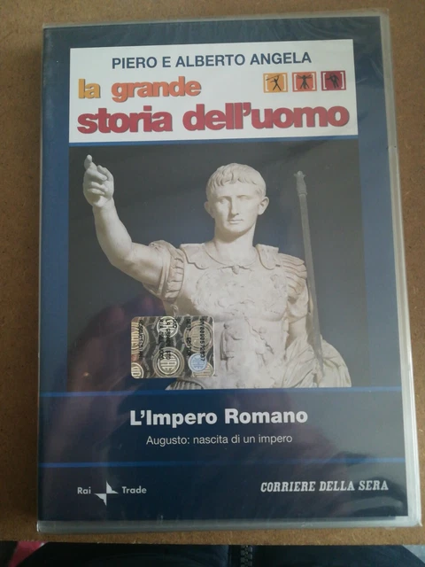 DVD PIERO E Alberto Angela"L',Impero Romano Augusto:nascita di un ...