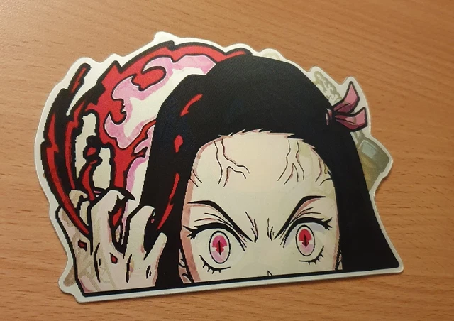 DEMON SLAYER: NEZUKO Tanjiro Kamado 3D Motion Moving Sticker Lenticular ...